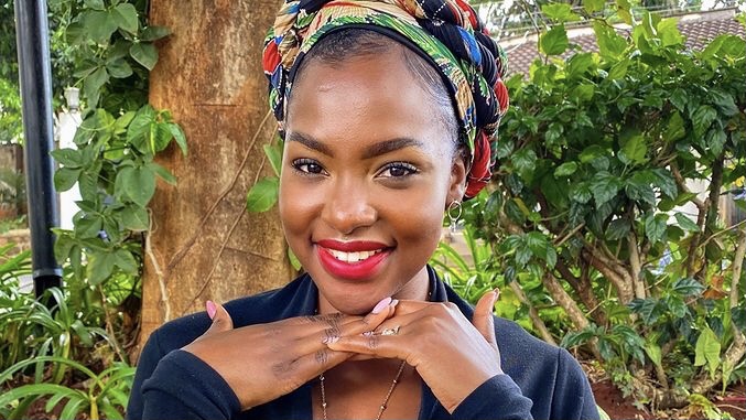 Joyce Omondi makes comeback on Rauka show