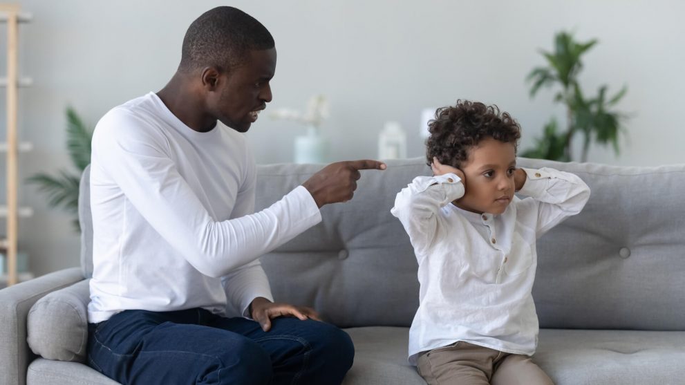 Adults shouting at kids can be as harmful as sexual abuse