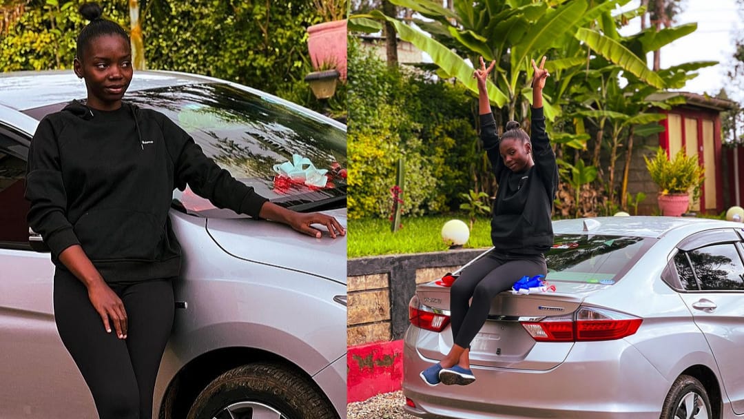 Sueh Owino gifted new car by husband
