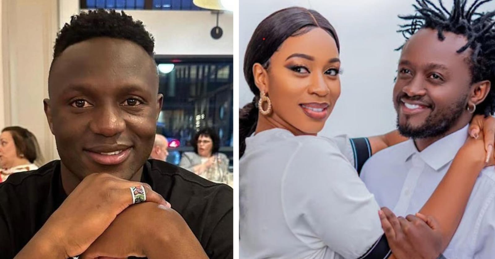 Bahati addresses the viral victor wanyama and diana marua photo